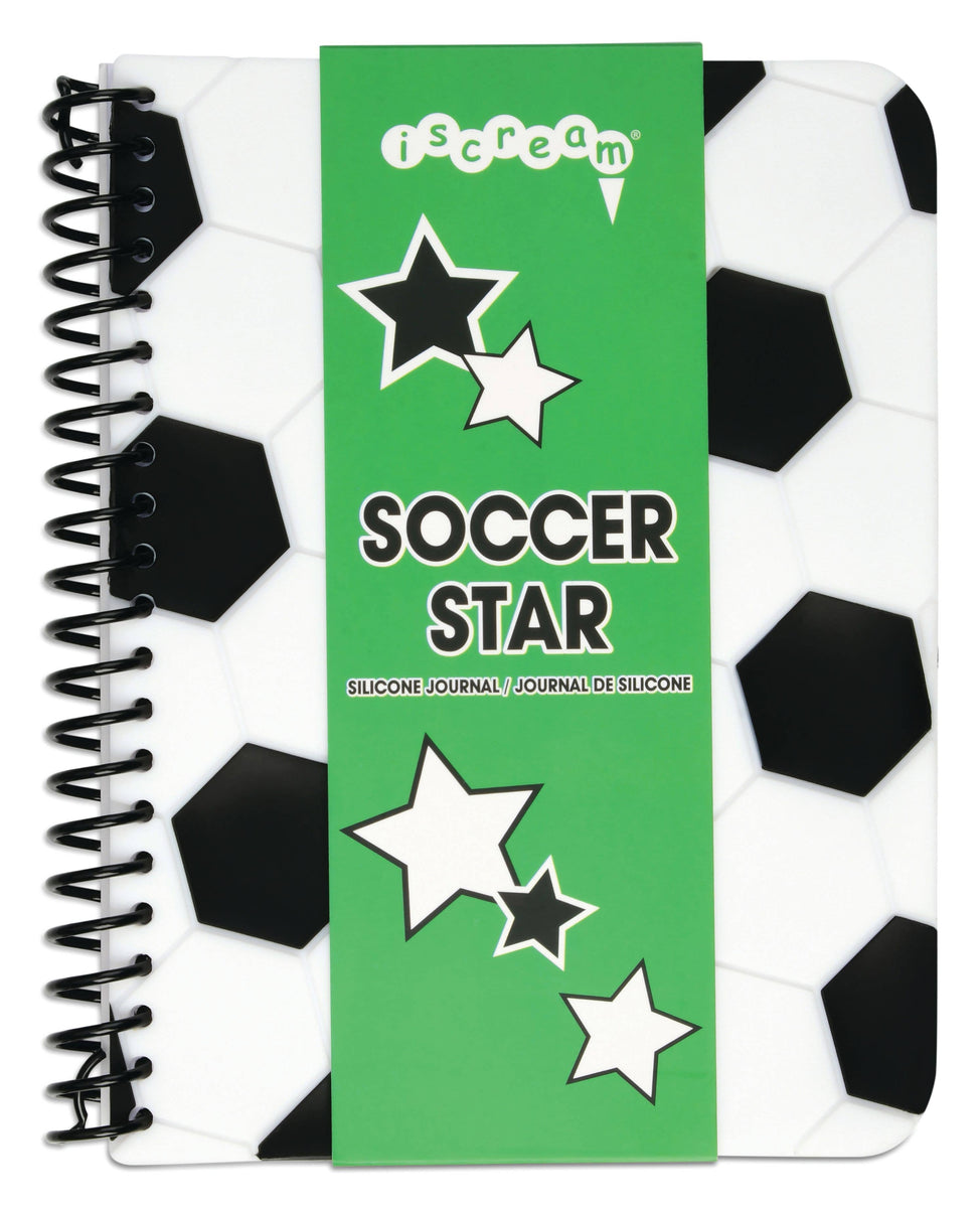 SOCCER STAR SILICONE JOURNAL – Asdelia Mae